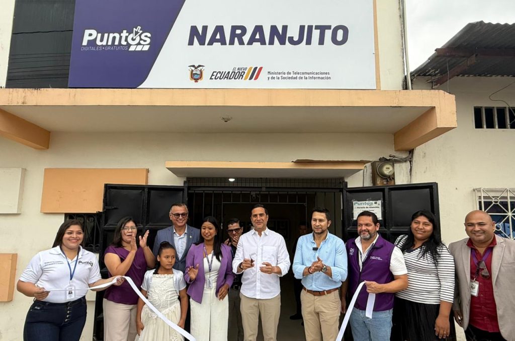 GOBIERNO DE DANIEL NOBOA CONECTA A NARANJITO AL FUTURO TECNOLÓGICO, CON ...